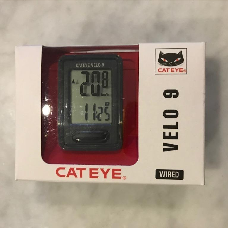 CATEYE Velo 9 & Velo Wireless Stealth Edition Cycling Meter(CC-VT230W ...
