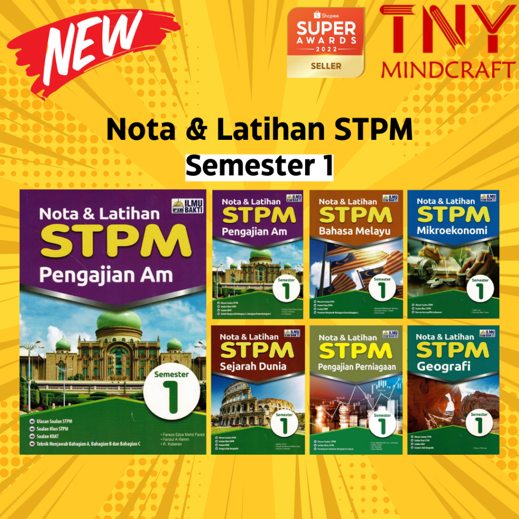 [tny] Nota And Latihan Stpm Semester 1 Ilmu Bakti Edisi 2023 Shopee