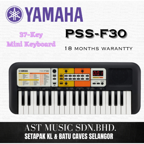 Yamaha PSS-F30 37-Key Mini Keyboard (PSSF30 / PSS F30) | Shopee Malaysia