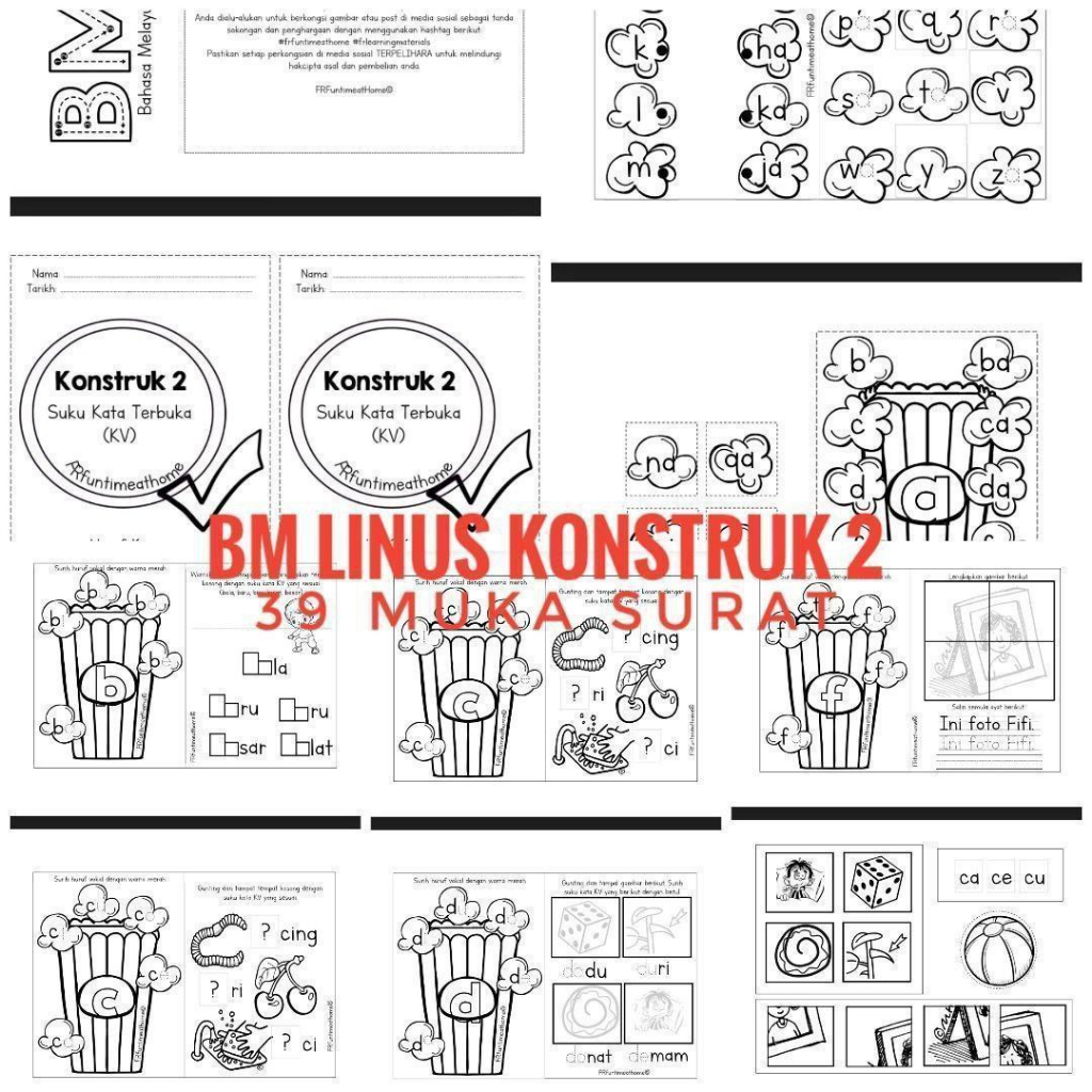 [PRINTABE PDF] Nota Interaktif Linus BM Konstruk 2 (Suku Kata Terbuka ...