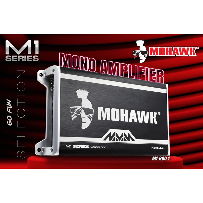 MOHAWK NEW MODEL MONOBLOCK AMPLIFIER 22M1-600.1 | Shopee Malaysia