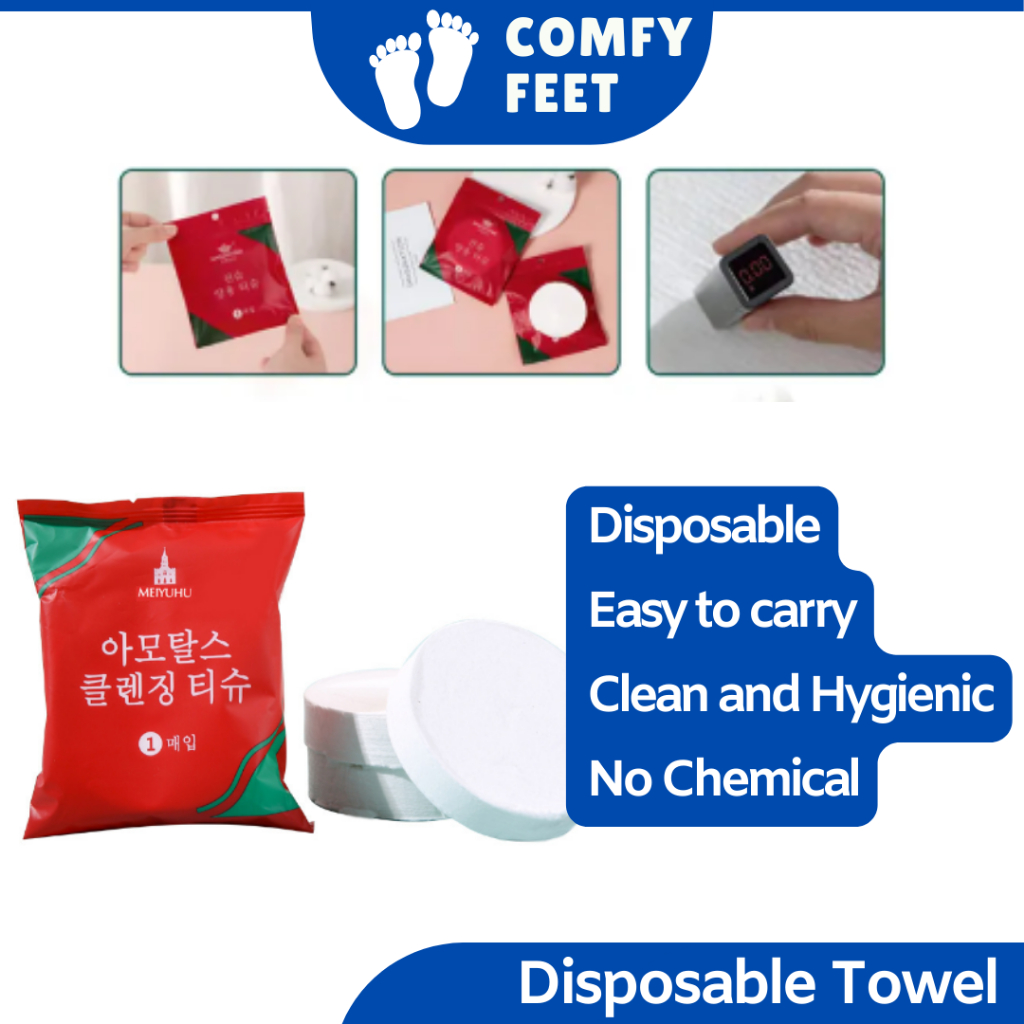 Disposable Compressed Cotton Travel Bath Towel | Shopee Malaysia