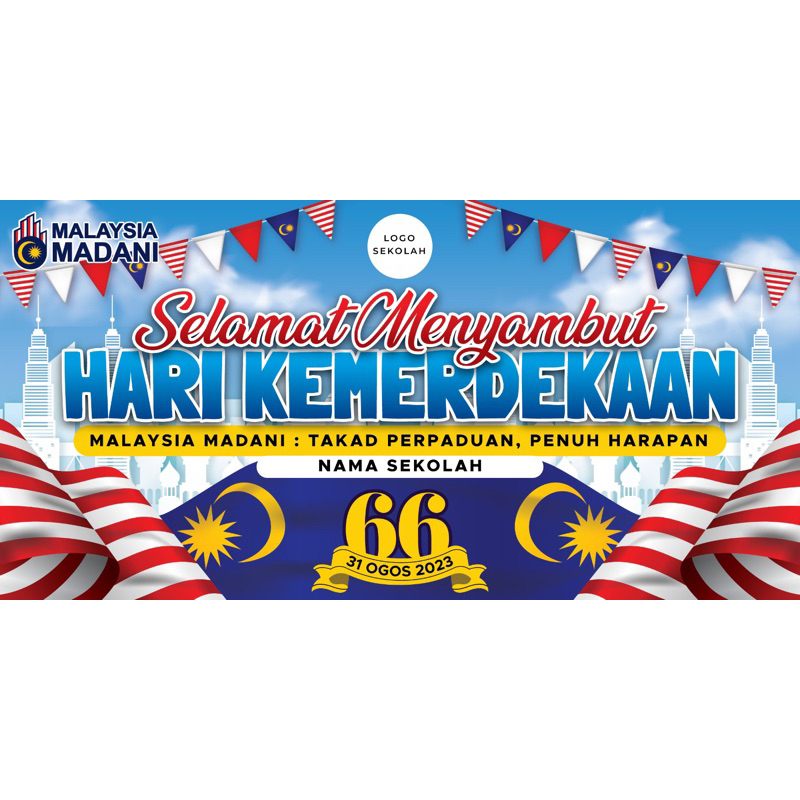 BANNER MERDEKA MALAYSIA | Shopee Malaysia