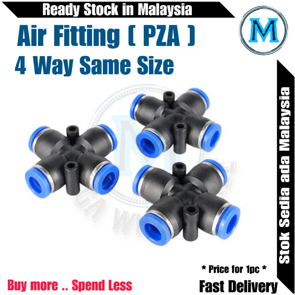 Pneumatic Air Fitting Tube 4~16mm One Touch Fitting, Air Fitting, Push ...