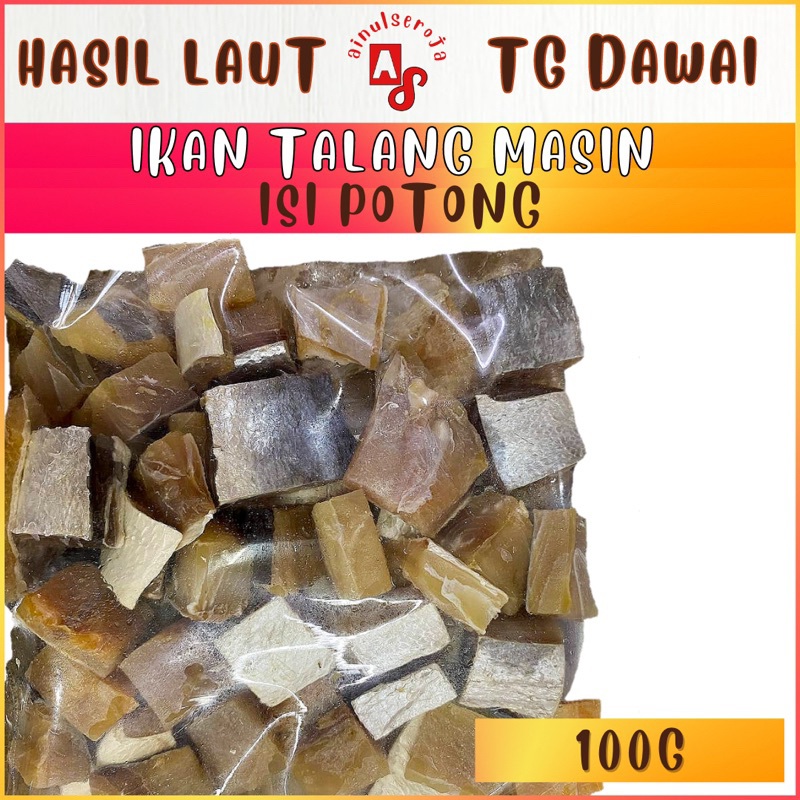 Isi Ikan Talang Masin Tanjung Dawai 100g | Shopee Malaysia
