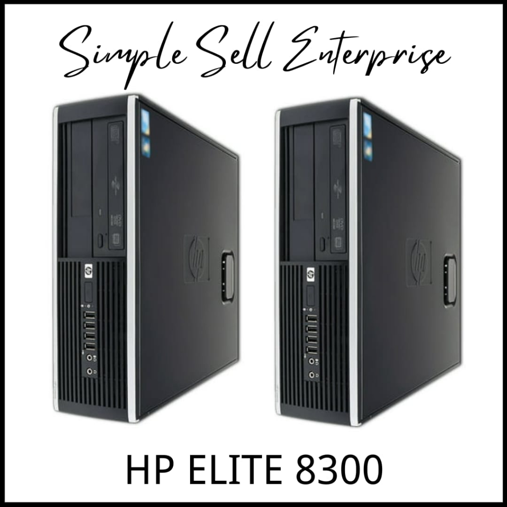 (USED) I5-3GEN DESKTOP PC SET HP PRO 3330 MICRO TOWER (MT) DELL ...