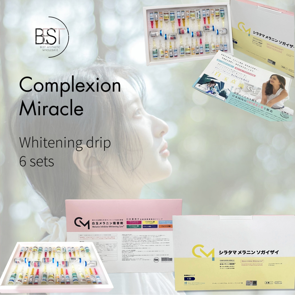 complex miracle whitening drip set (JB ready stock now / 100% original ...