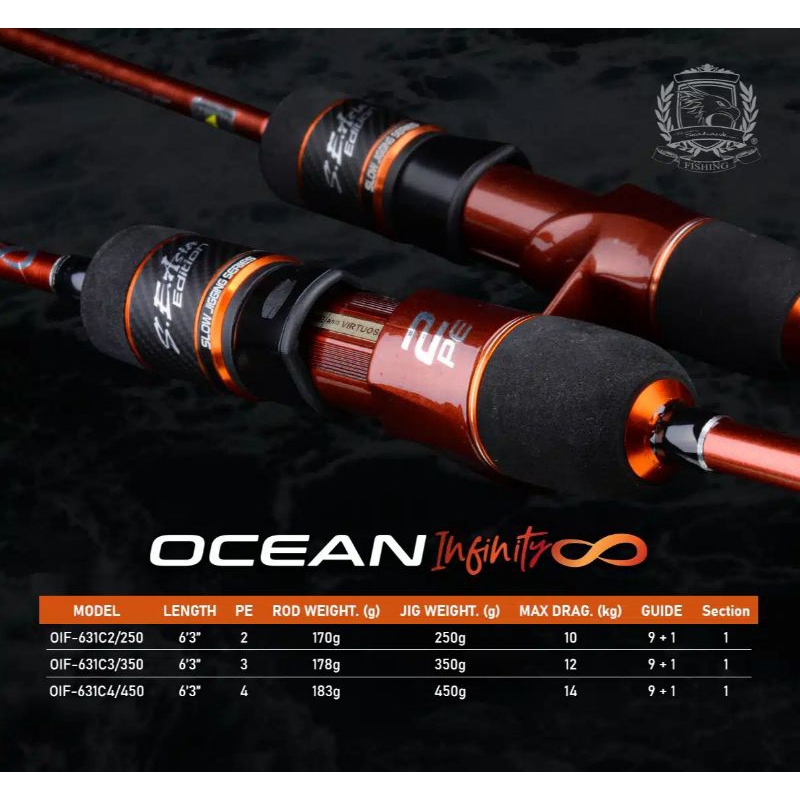 🔥🔥 NEW!! JULY 2023 🔥🔥 TEAM SEAHAWK OCEAN INFINITY SPINNING & BC JIGGING ...