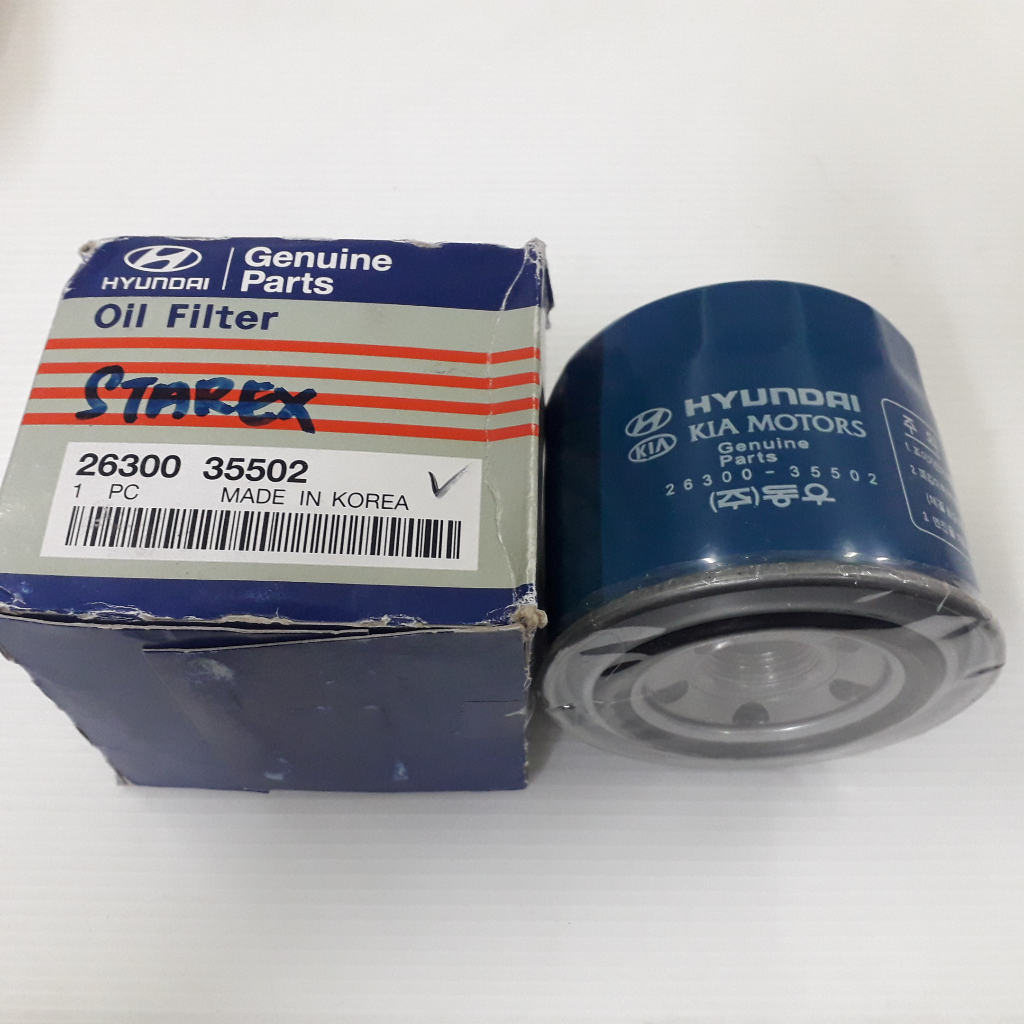 (HYUNDAI 26300-35502 old stock) Oil filter for Kia Spectra K5 Hyundai ...