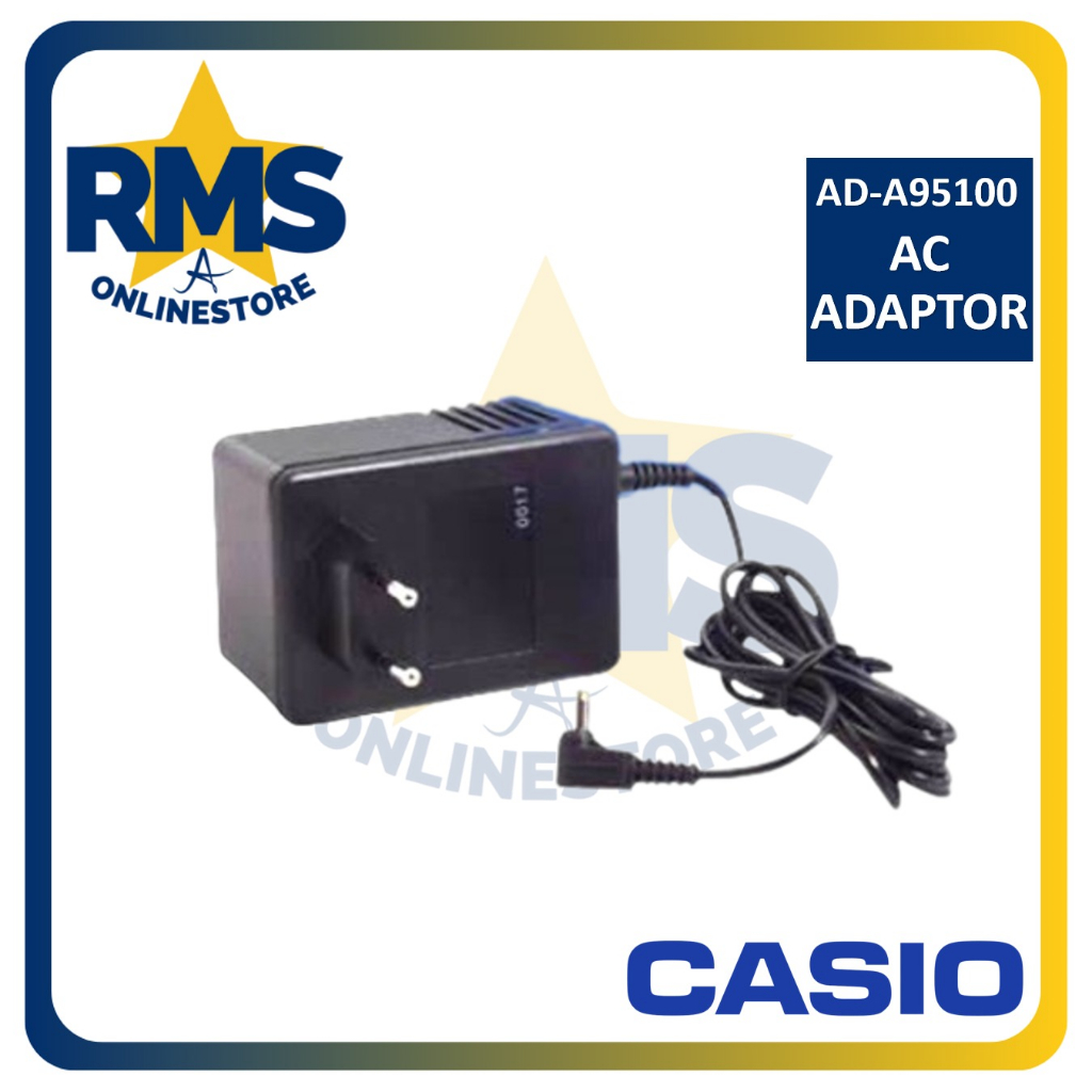 CASIO AD-A95100 AC Adapter for Label Printer [Original] | Shopee Malaysia