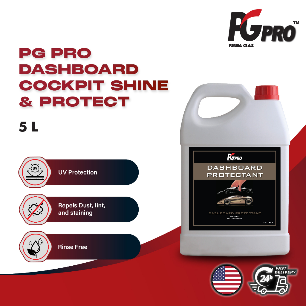 PG Pro Dashboard Cockpit Shine & Protect (5L) Kilang/Direct Manufacture/ Bulk Purchase | Shopee ...