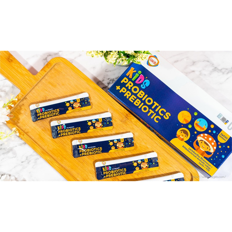 GKB Kids Probiotic+Prebiotic 2g / GKB Kids Probiotic + Vitamin C (For ...