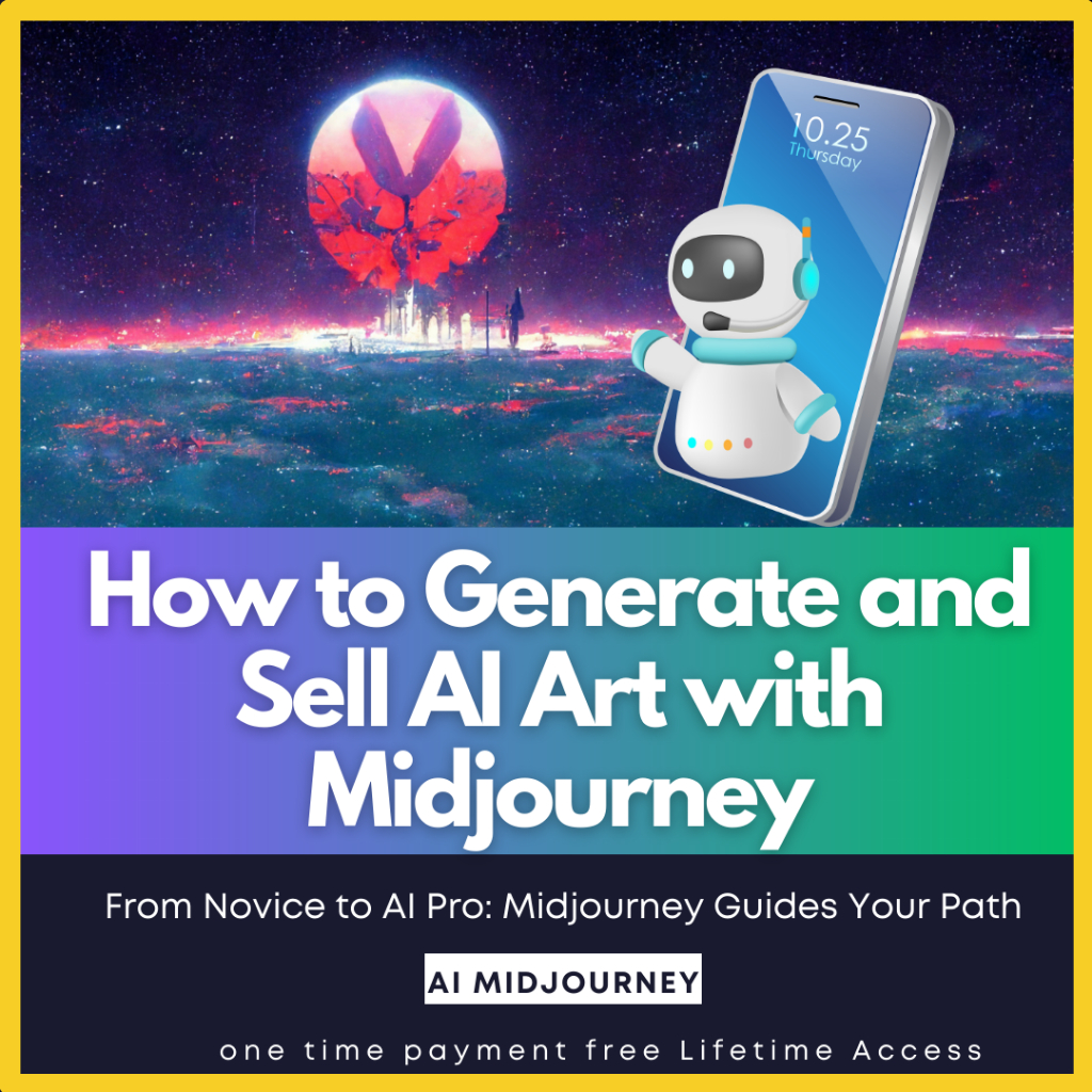 How to Generate and Sell AI Art with Midjourney/course/AI/pro/premium/art | Shopee Malaysia
