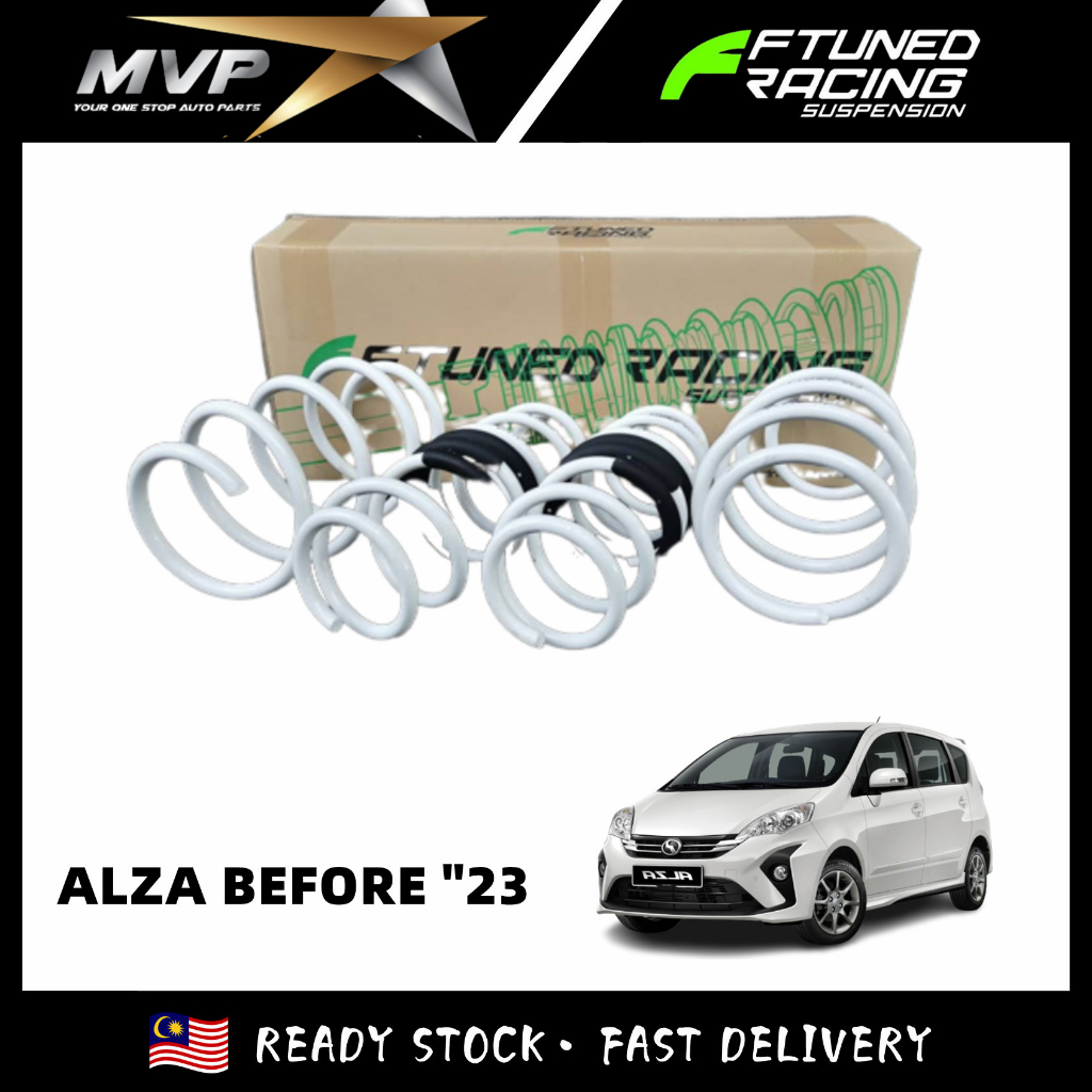 Ftuned CLS Sport Lowered Spring Perodua Myvi Axia Bezza Alza Kancil ...