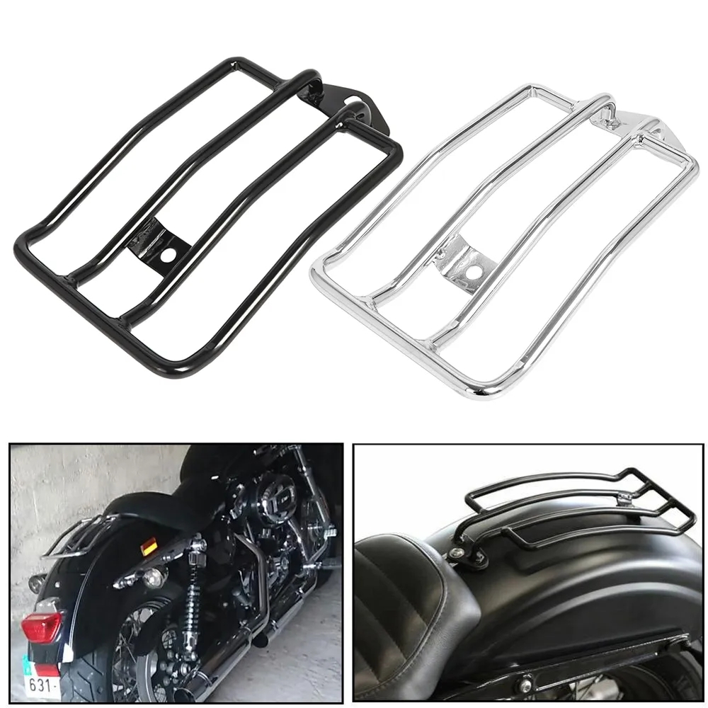 Motorcycle Luggage Rack Backrest Rear Fender for Sportster Xl 883 ...