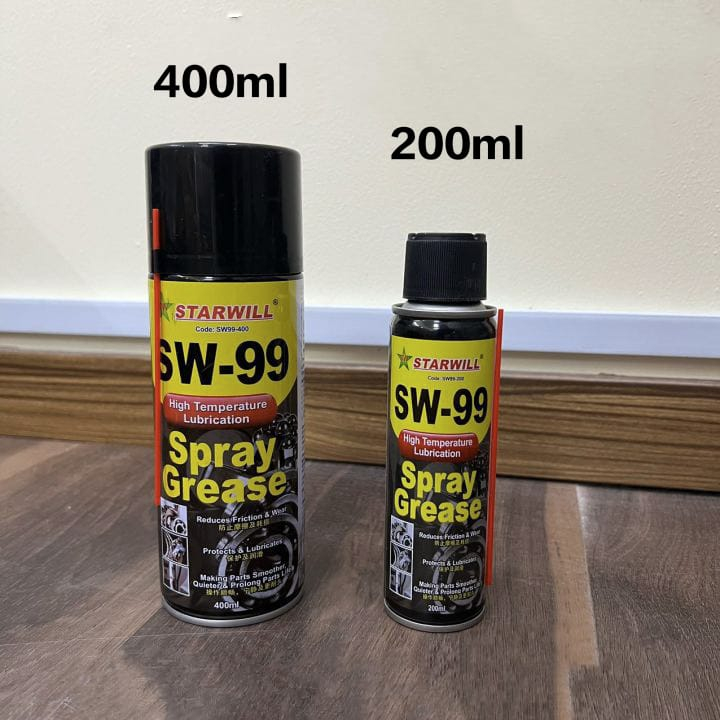 SW-99 Spray Grease High Temperature Lubricant (200ml / 400ml) | Shopee Malaysia
