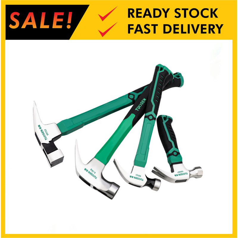Tuosen Tools Heavy Duty Claw Hammer & Mini Claw Hammer | Shopee Malaysia
