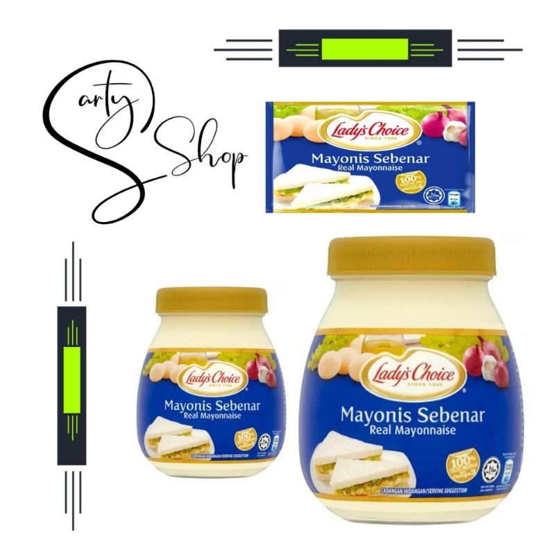 Lady's Choice Real Mayonnaise Btl & Sachets | Shopee Malaysia