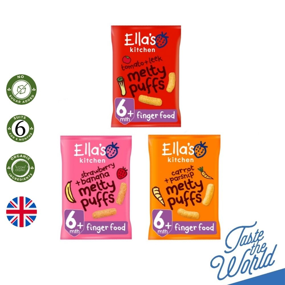 Ella's Kitchen Melty Puffs 20g (6m+) | Shopee Malaysia