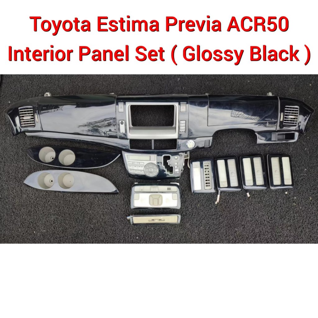 🇯🇵🇯🇵 Toyota Estima Previa ACR50 GSR50 Interior Panel Set / Dashboard ...