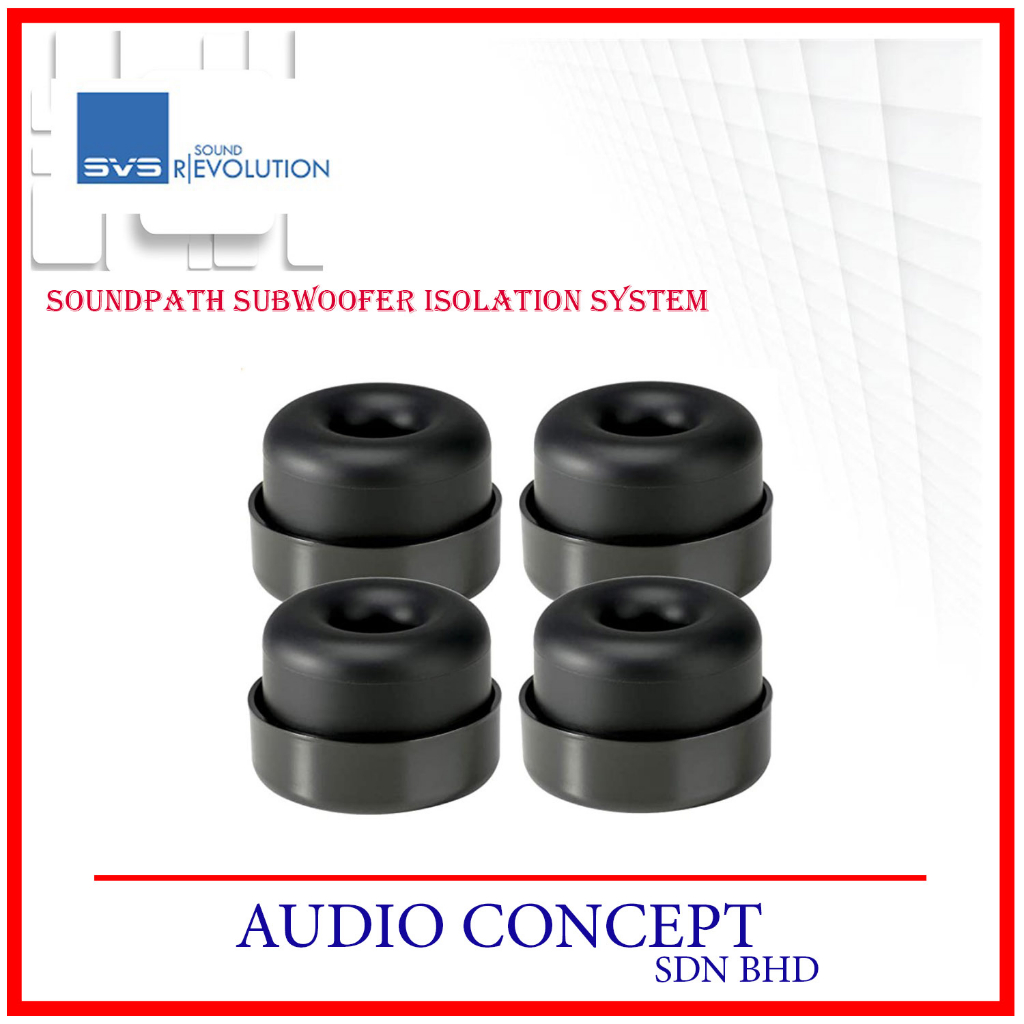 SVS SoundPath Subwoofer Isolation System (4-Pack) (6-Pack) | Shopee ...