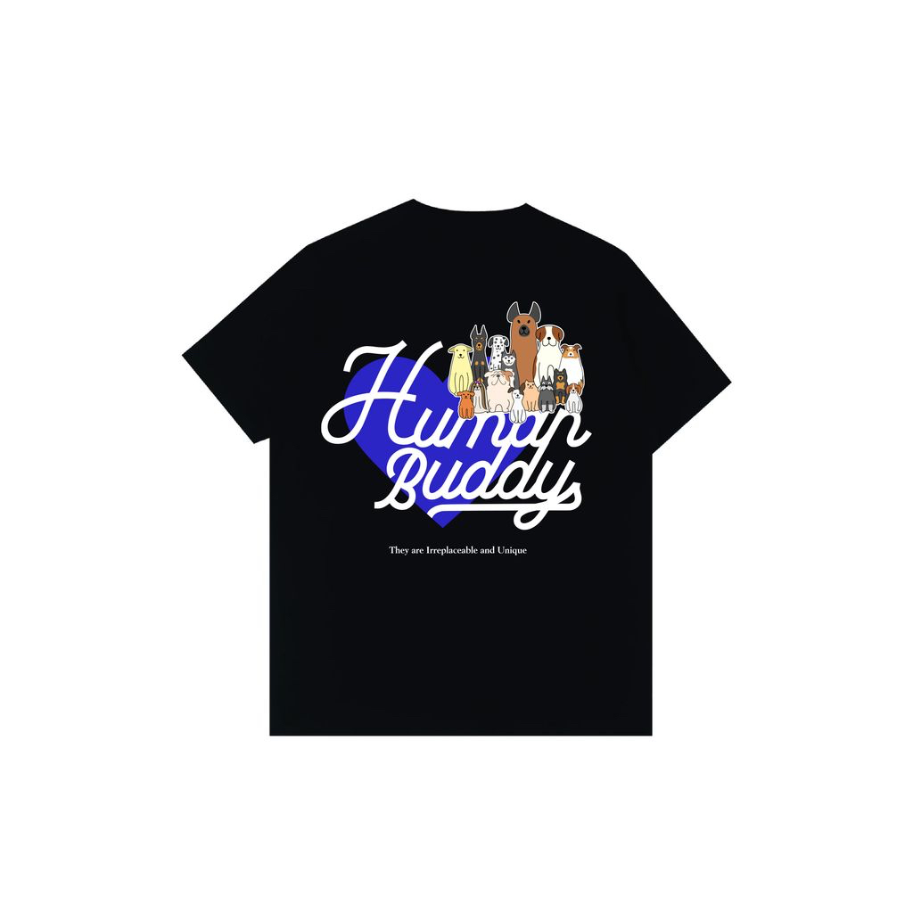 Human Buddy Graphic Print Logo Short Sleeve Tee | Shopee Malaysia