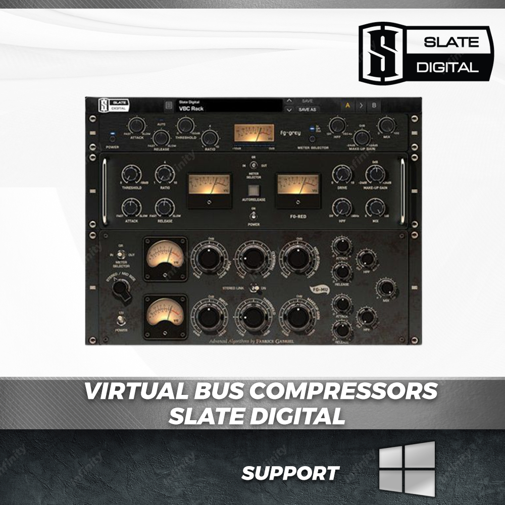 Virtual Bus Compressors 🔰 Slate Digital (Windows 64 Bit) VST2,VST3,AAX ...