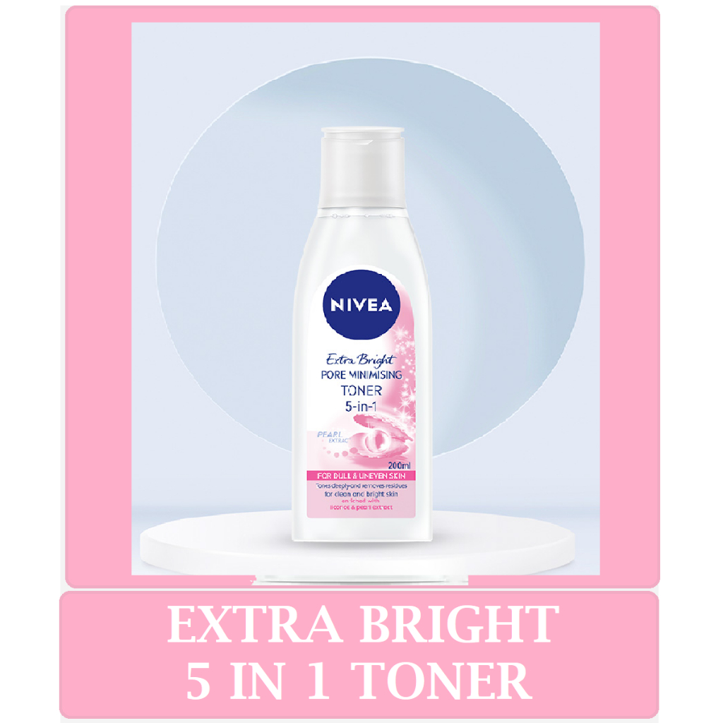 NIVEA Extra Bright Pore MinimIsing Toner 200ml NEW | Shopee Malaysia
