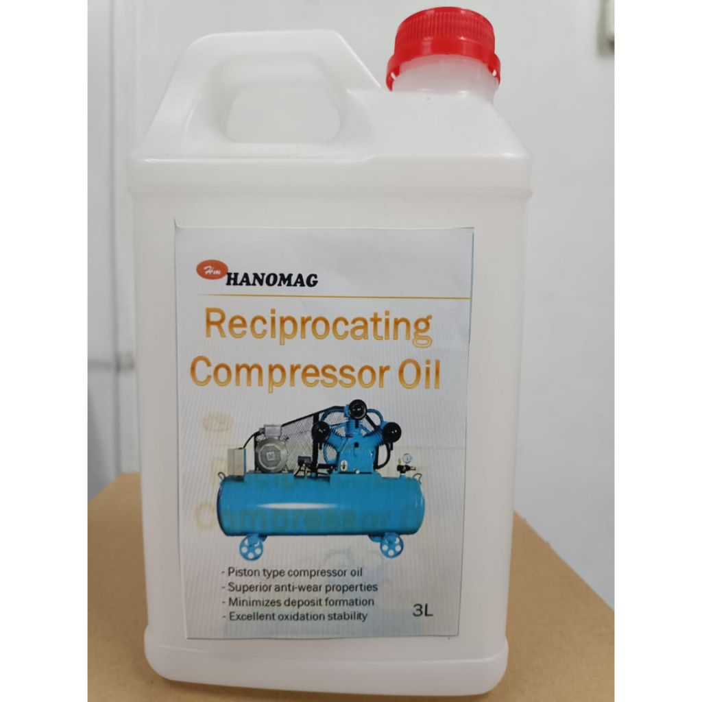 Piston Air Compressor Oil Reciprocating Compressor Oil 3L 4L | Shopee ...