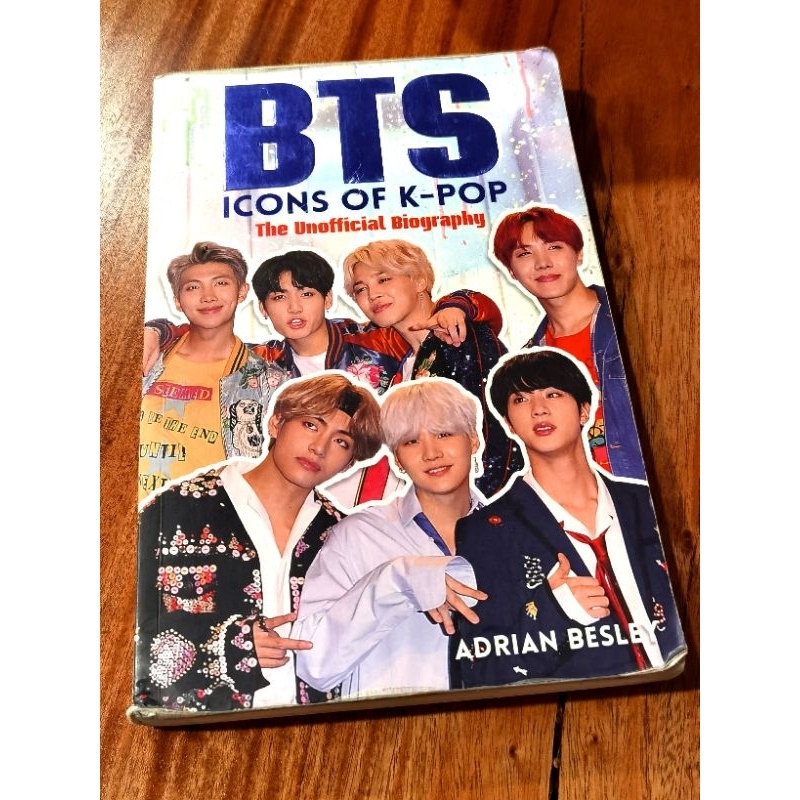 BTS Icons Of Kpop Korean Idols The Unofficial Biography Book By Adrian ...