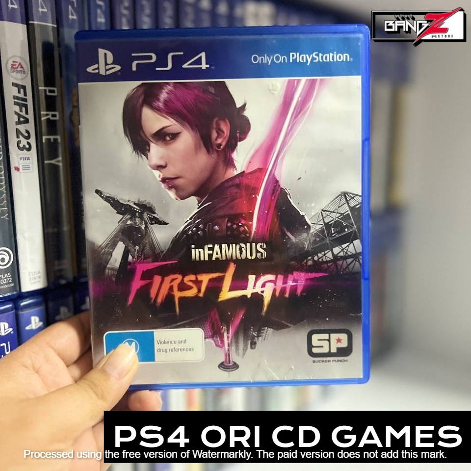 PS4 : INFAMOUS FIRST LIGHT (CD) | Shopee Malaysia