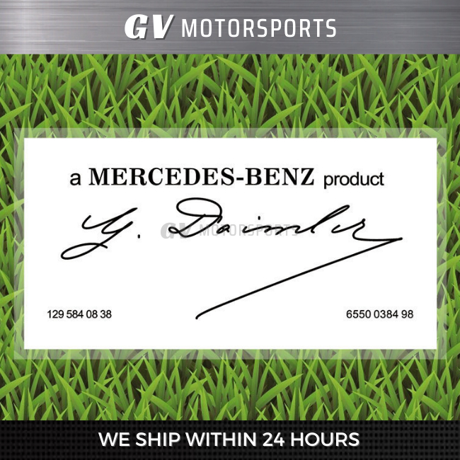 READY STOCK Mercedes Benz Sticker Windscreen Sticker AMG AFFALTERBACH ...