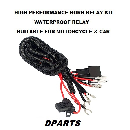 Plug and Play Horn Wiring Harness Relay Wire Kit For Car Truck Lorry ...