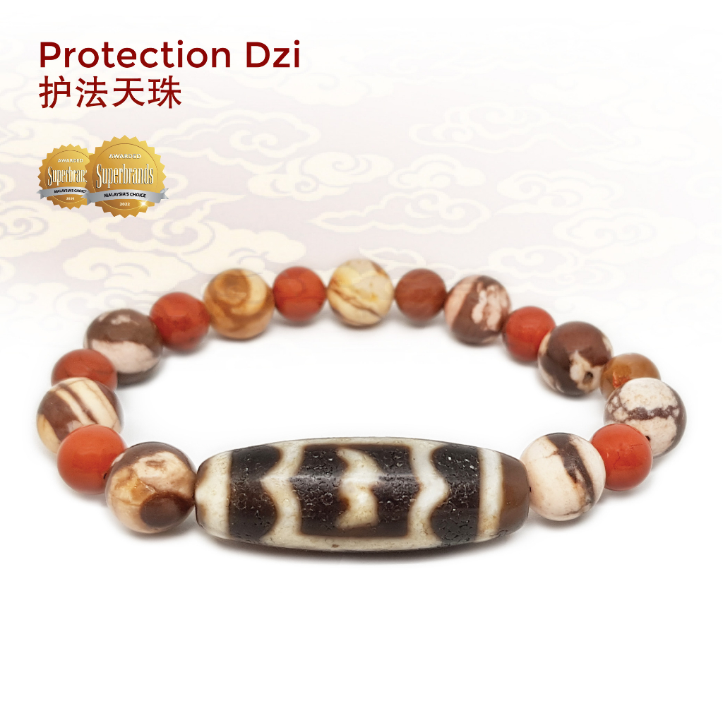 Dzi Kingdom Protection Dzi Garuda Dzi Bracelet Authentic Tibet Antique ...