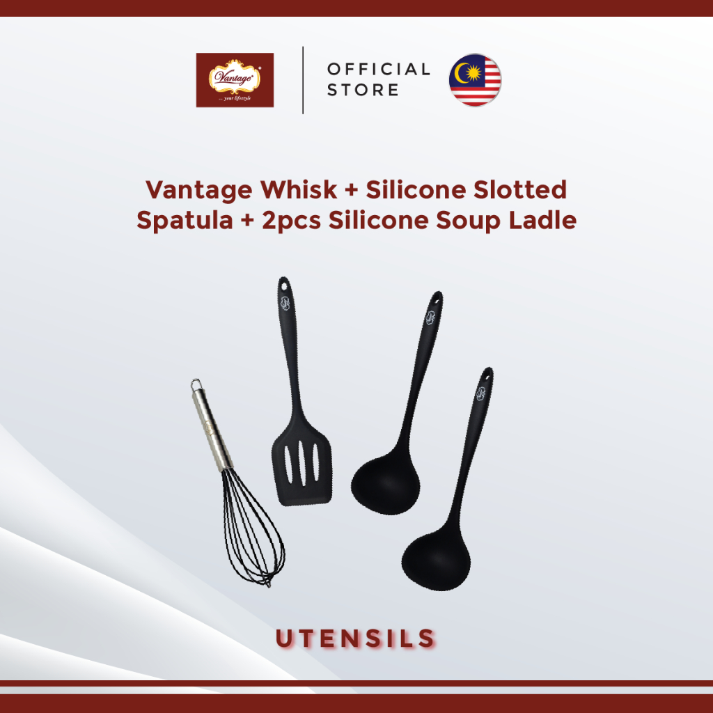 [Bundle] Vantage kitchen Cooking Utensil 4 in 1 Set - High Temperature ...