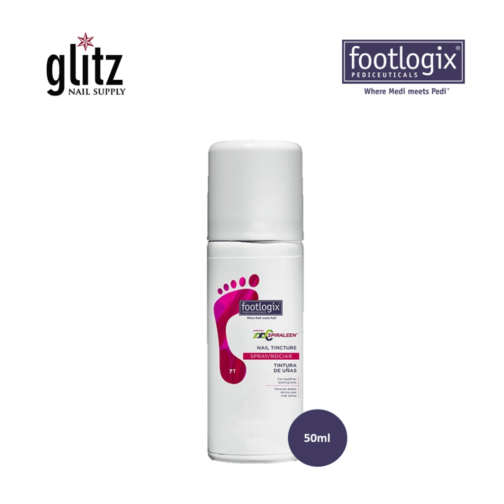 FOOTLOGIX Nail Tincture Fungal Nail Infection Spray With Spiraleen #7T ...