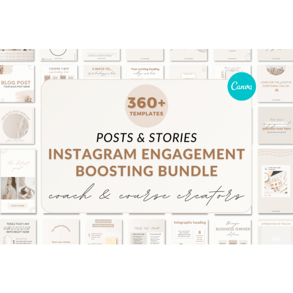Instagram Post Templates Canva | Canva Templates | | Shopee Malaysia