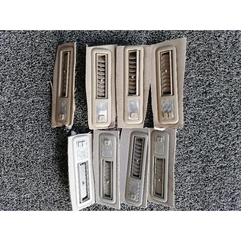 Toyota roof aircond vent Toyota alphard ANH10 roof aircond vent set ...