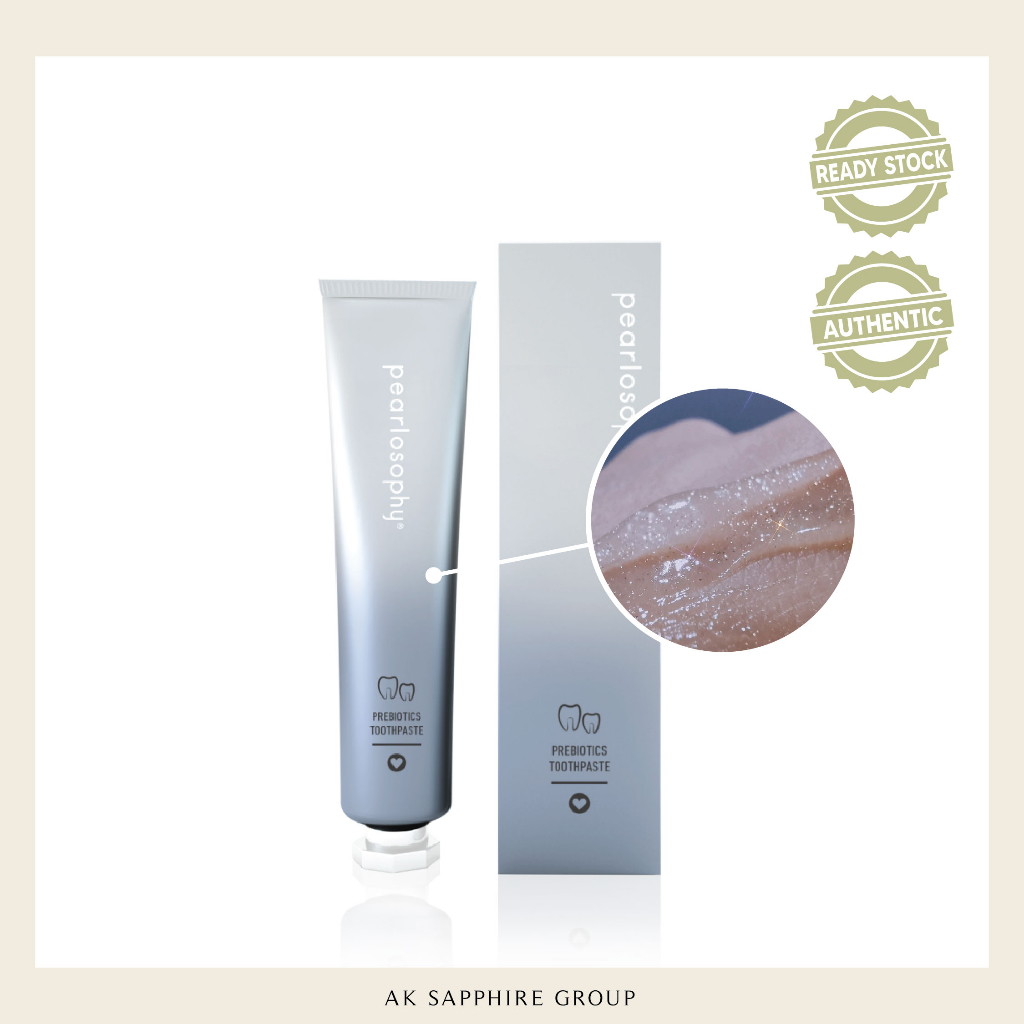 Pearlosophy Prebiotics Toothpaste (100g) fresh whitening/anti bad ...