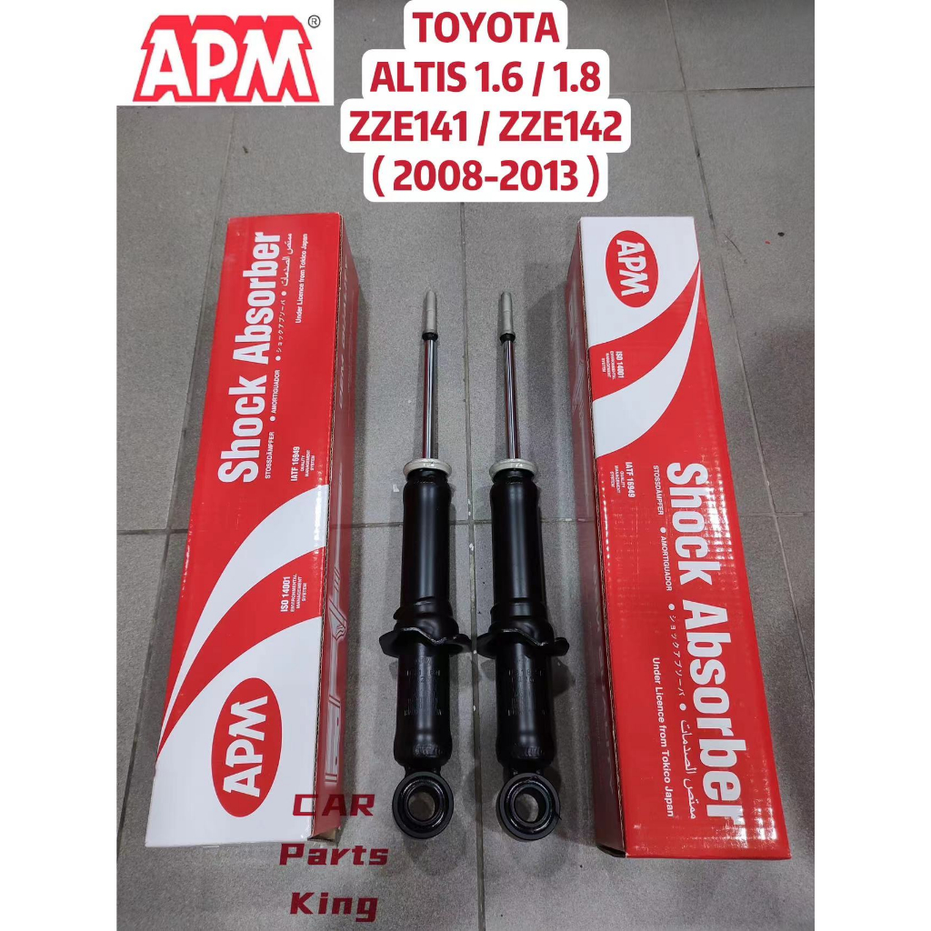 ( 100% ORIGINAL APM ) TOYOTA ALTIS 1.6 1.8 ZZE141 ZZE142 REAR SHOCK ...