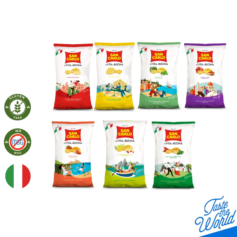 SAN CARLO Potato Chips (150g/ 180g) | Shopee Malaysia