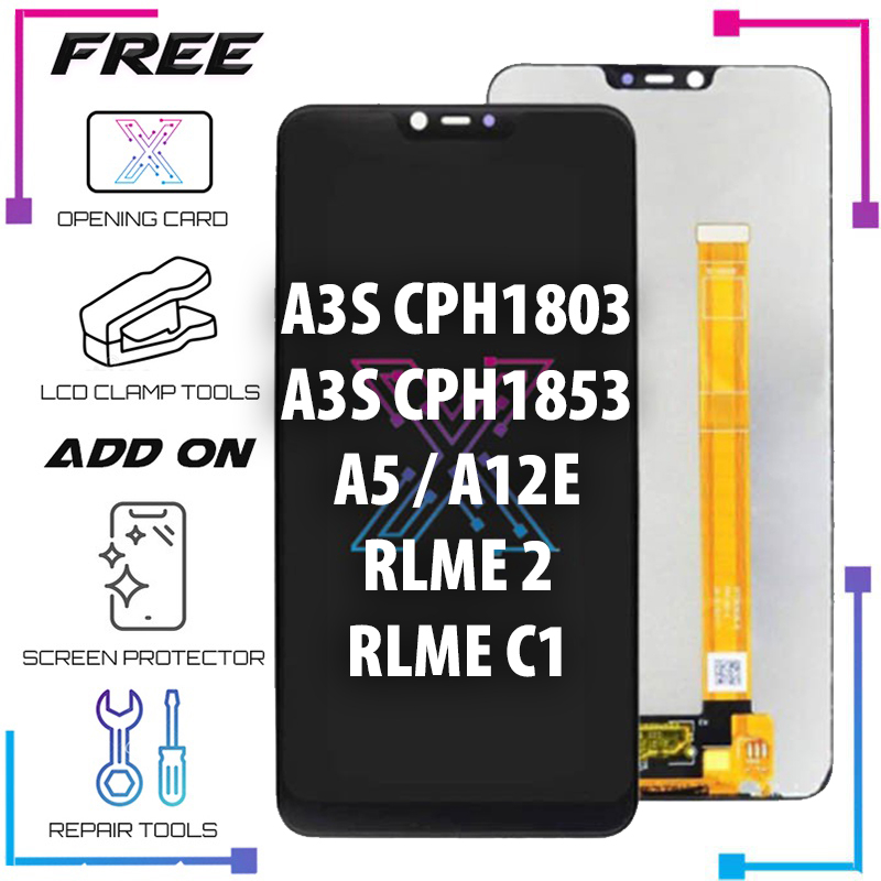 LCD SCREEN DISPLAY FOR REALME 2 / REALME C1 / OPPO A3S/ A5 / A12E | Shopee Malaysia