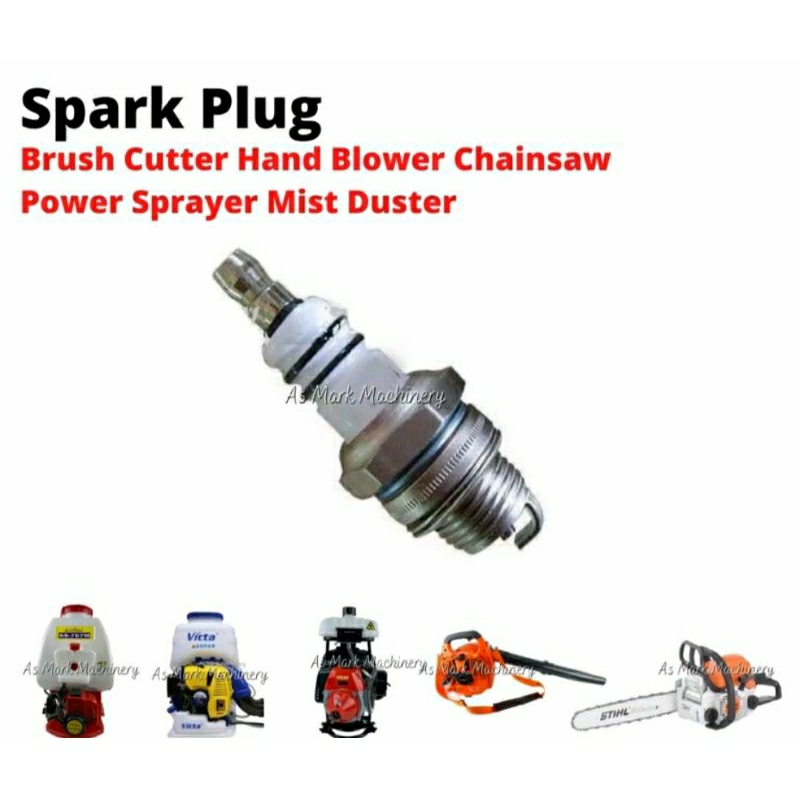 Api Spark Plug Enjin Mesin Rumput Chainsaw Brush Cutter Hand Blower ...