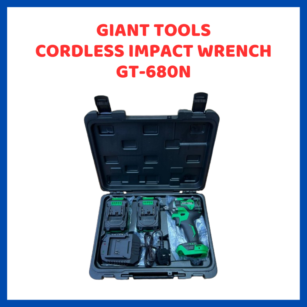 Giant Tools 1/2" Drive 21V Cordless Impact Driver / Cordless Impact ...