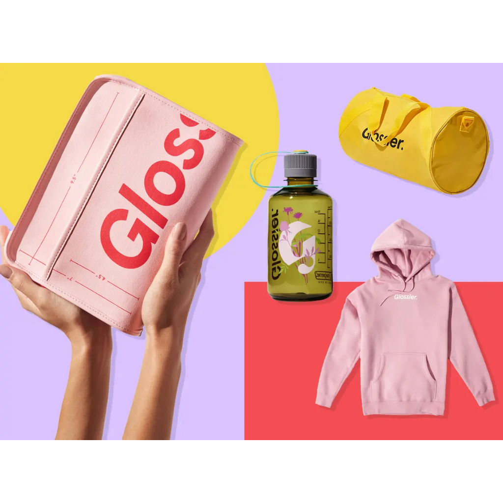 Glossier Merchandise - Makeup Beauty Bag / Clear Bag / Hoodie ...