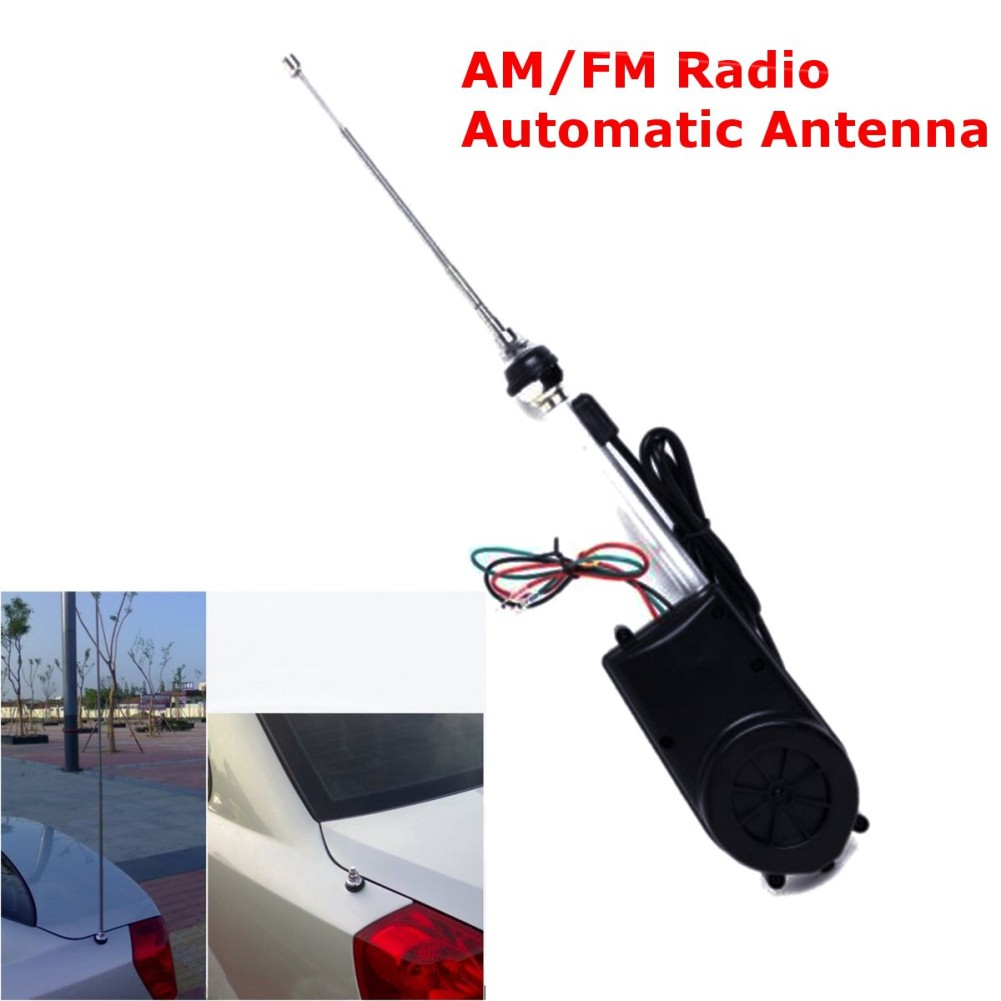 Universal Car Auto AM FM Radio Mast Power Electric Aerial Automatic ...