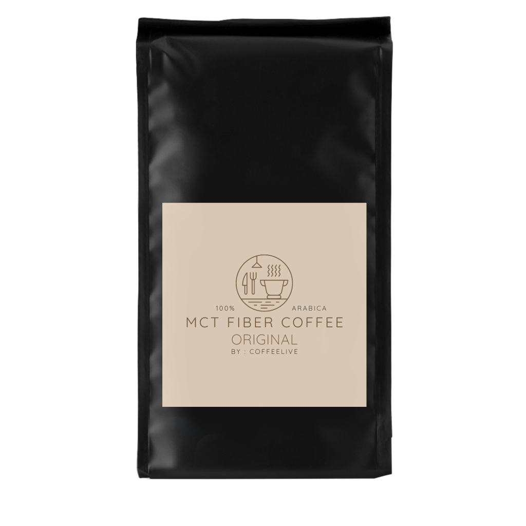 [Ready Stock] CoffeeLive MCT Fiber Coffee Pure Arabica Coffee Beans (20 ...