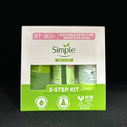 [NEW PACKAGING] Simple 3-Step Kit (Cleanser, Toner & Moisturiser ...