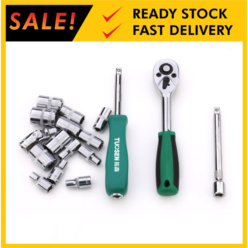 Tuosen Tools Socket Driver / Bolt Driver Hex Nut Spinner | Shopee Malaysia