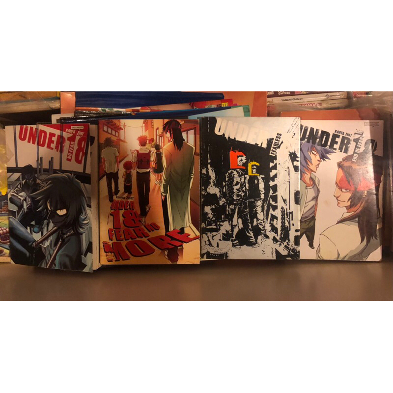 Under 18 Complete set Komik Preloved karya Zint | Under 18 No Fear ...
